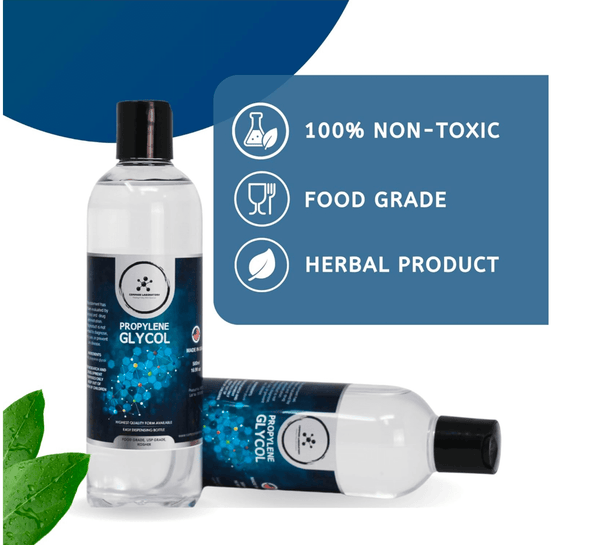 Propylene Glycol 500ml, highest grade - Pure PG Dispensing Bottles, US ...