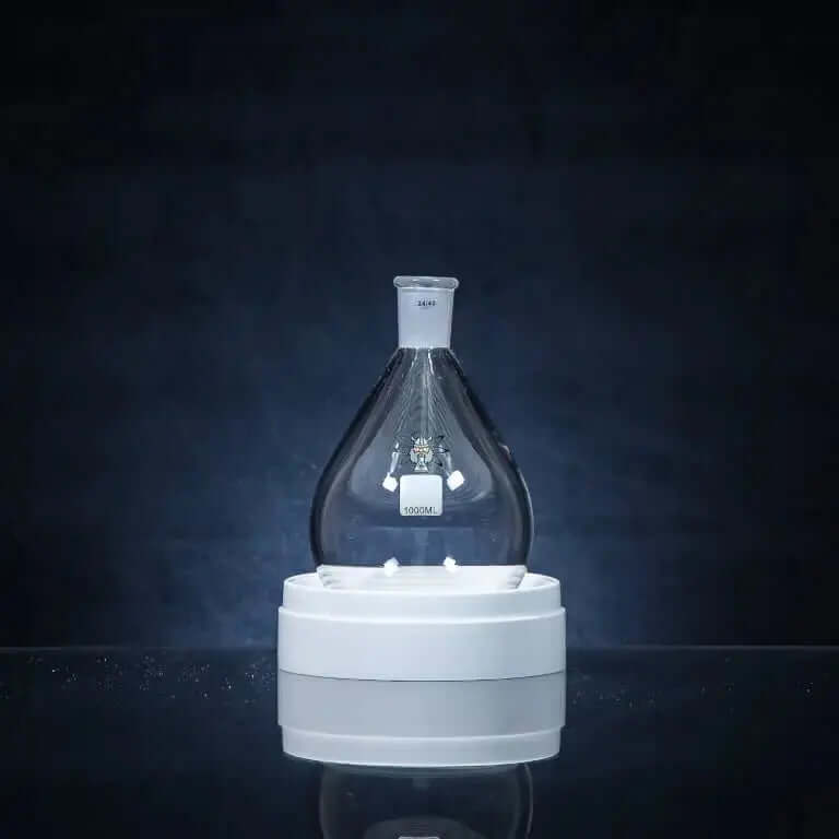 Single Neck Pear Flask - 1L - (24/40) - Viking Lab Supply